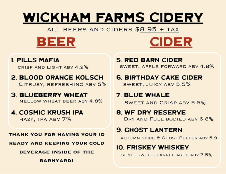 Food - Best Food Near Me | Wickham Farms